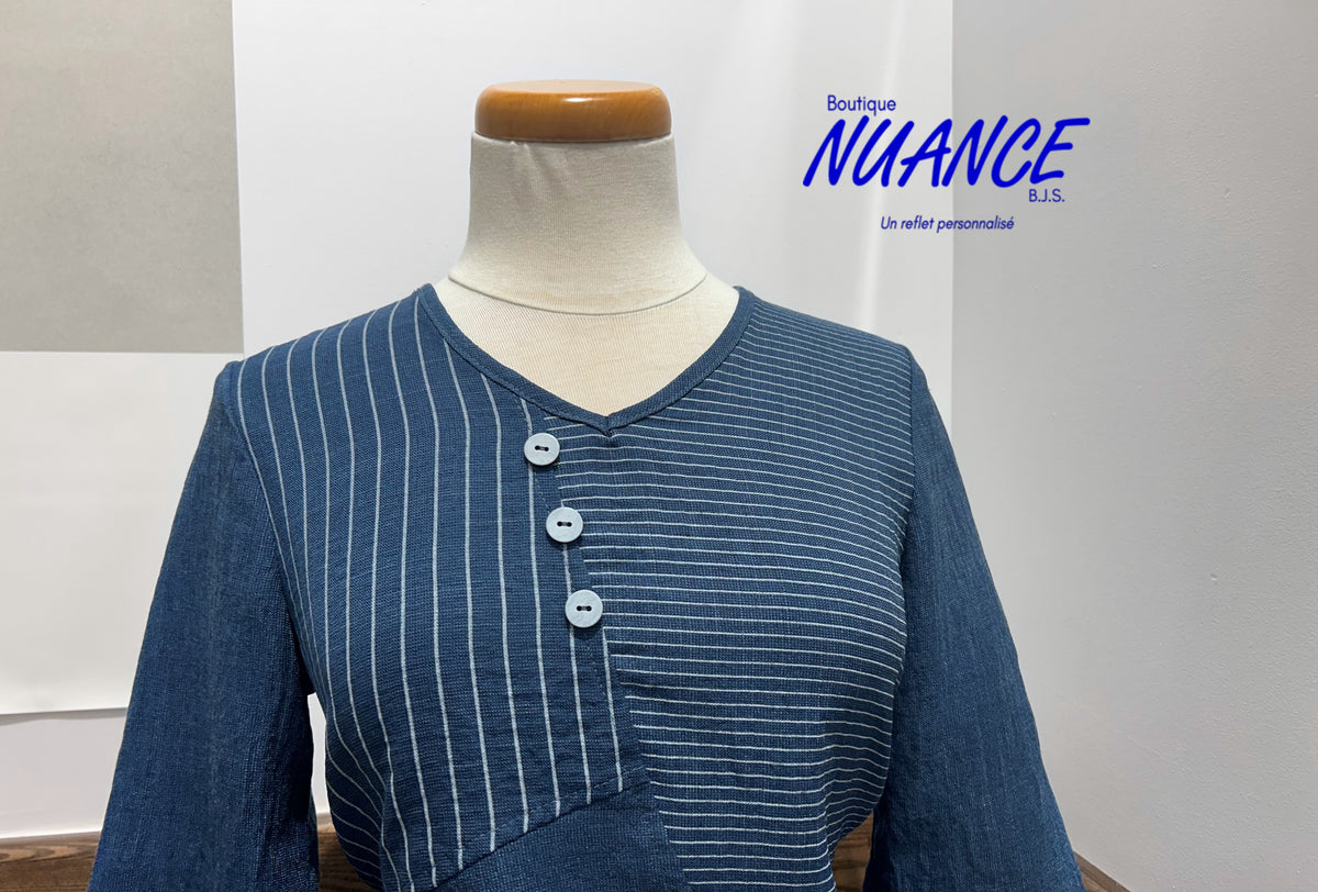 Casual Striped Mosaic - The Emilie Quebec Sweater #70217 – Boutique ...